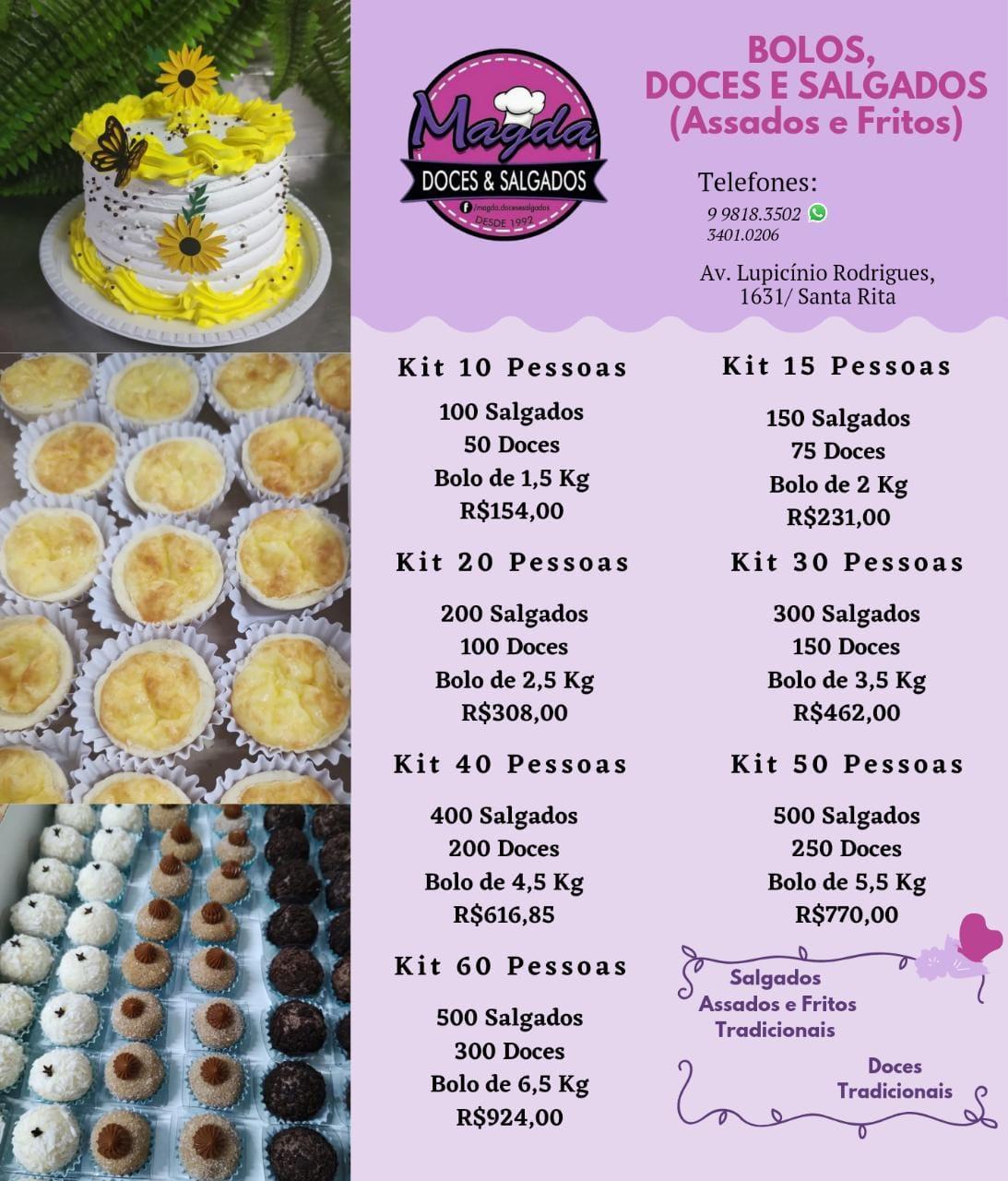 Magda Doces e Salgados - Meu catálogo fácil!